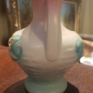 1940s Double-handled Hull Vase*usa Hull Art Pottery*magnolia Pink ...