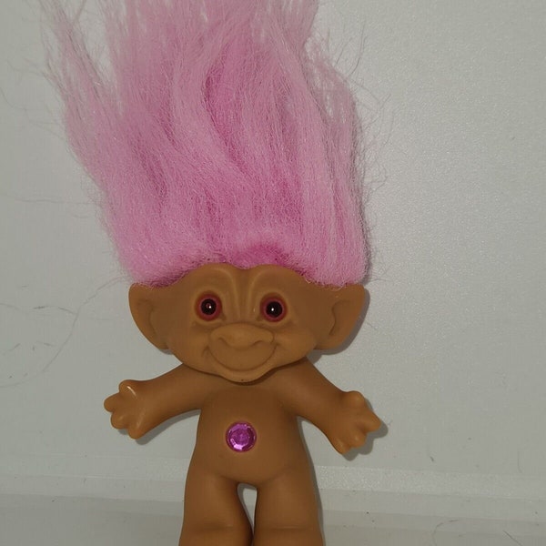 Pink Hair Troll - Etsy