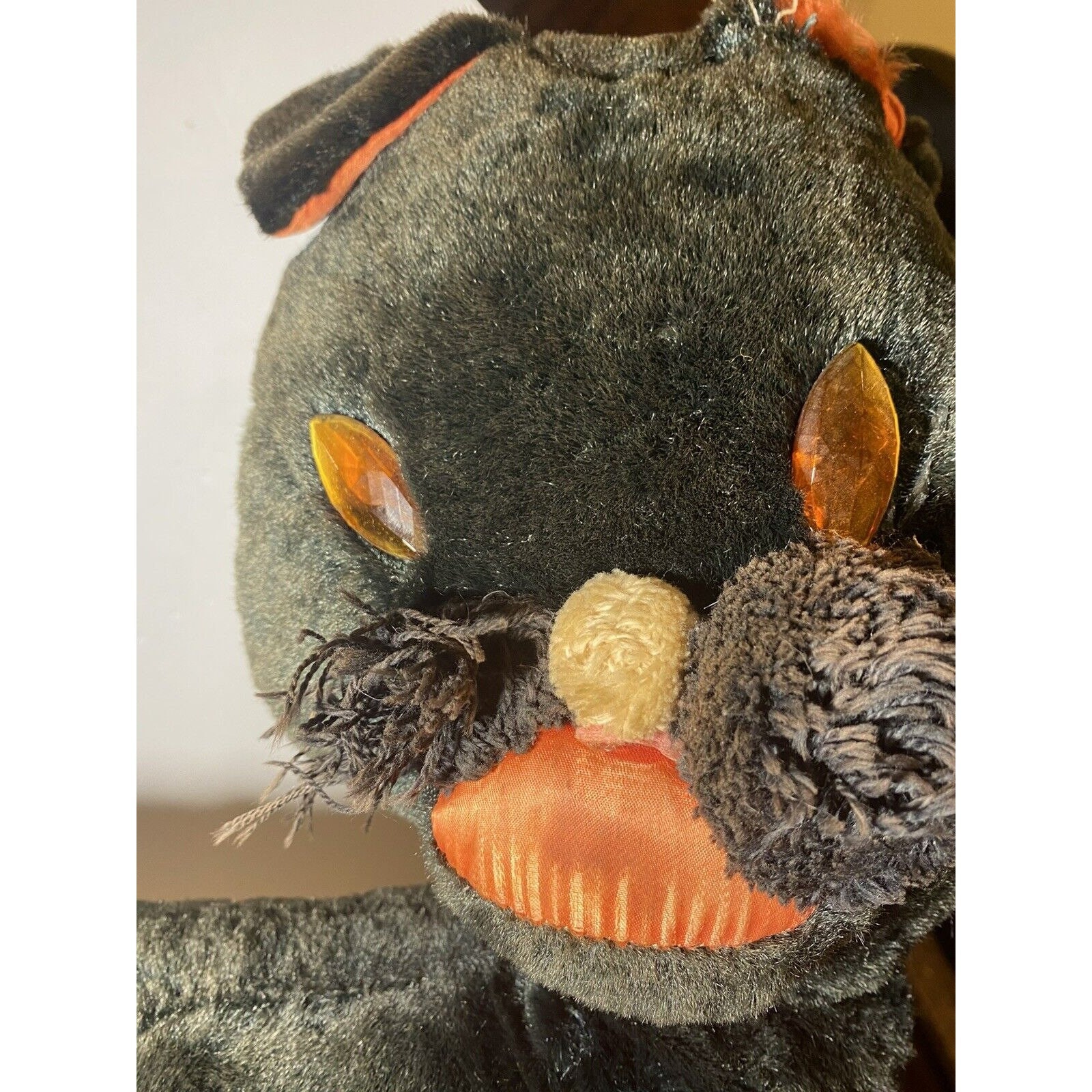 Vintage 1960's Dollcraft Laverne & Shirley Boo Boo Kitty Stuffed Black ...