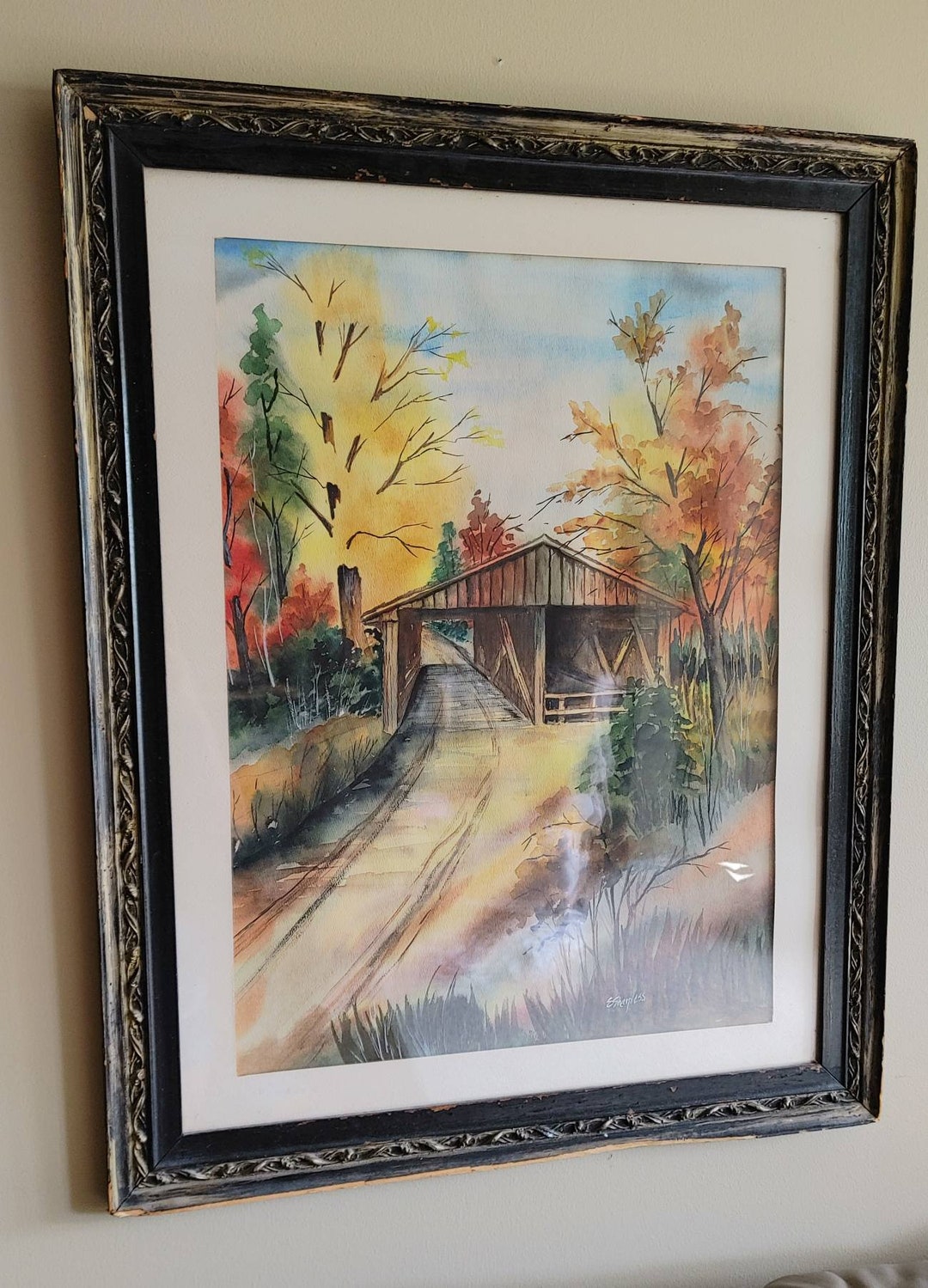 Original Art From Elizabeth Sharpless "fall Barn"* Fall Barn by ...