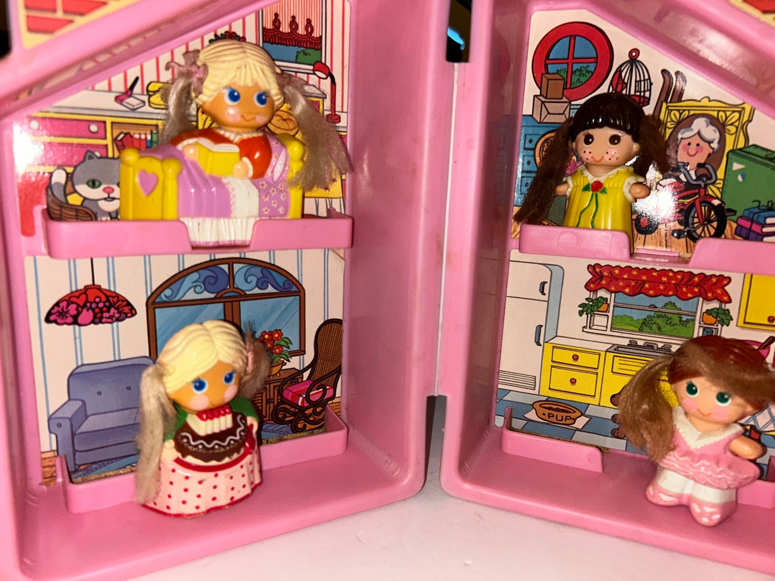 Vintage 1970's Knickerbocker Dolly Pops Playhouse - Etsy