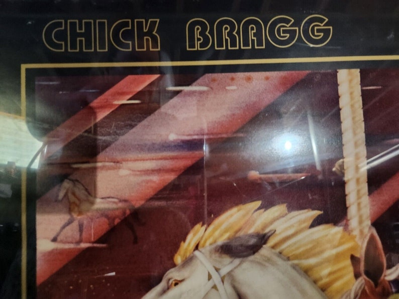 Charles Lynn Chick Bragg carrousel Horse Raging Heart Unlimited Ed ...