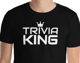 Trivia Team Shirt - Etsy