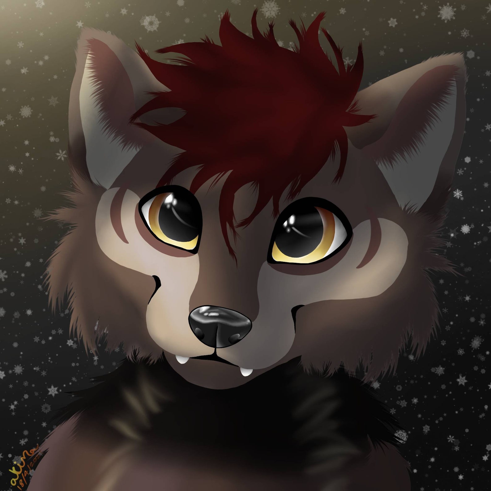 Detailed Headshot Icon Custom Fursona Drawing - Etsy