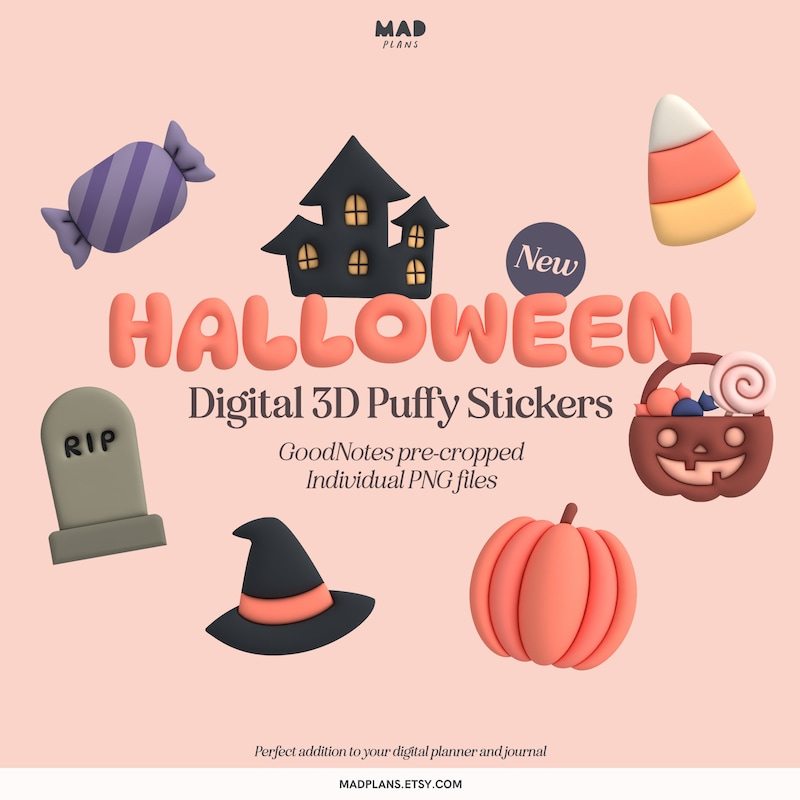 3d Stickers - Etsy