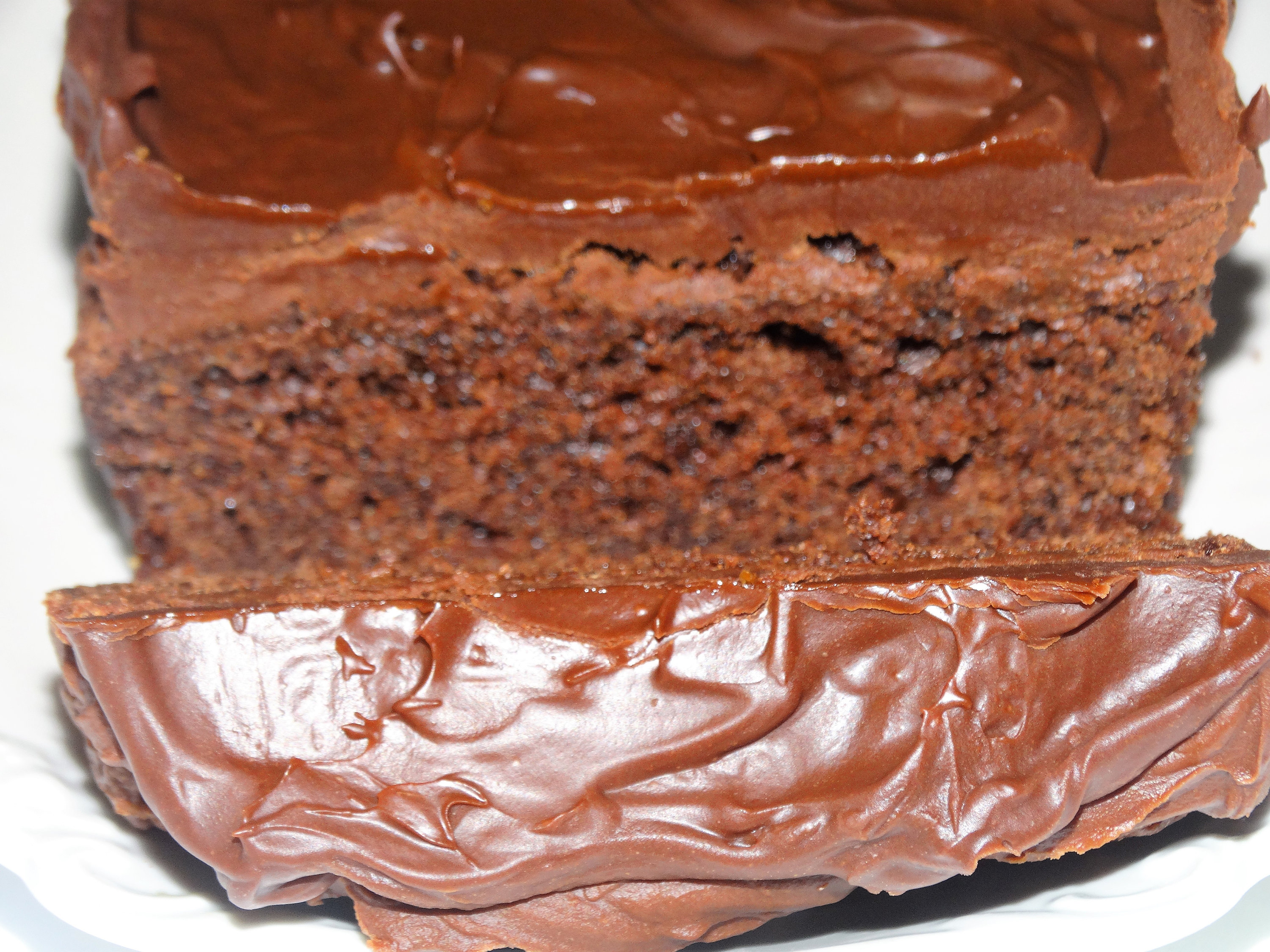 Chocolate Loaf Cake Chocolate Fudge Cake Real Chocolate Cake - Etsy UK
