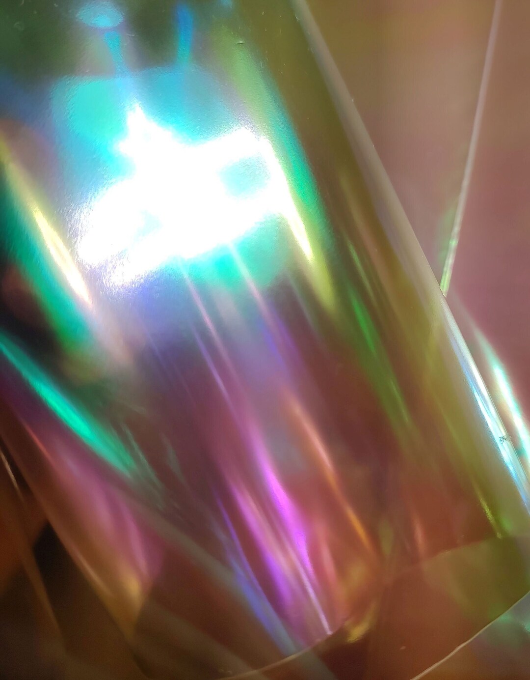 25 Iridescent Cello Sheets 5x11 Inlay Resin Crafts Jewelry Holo ...