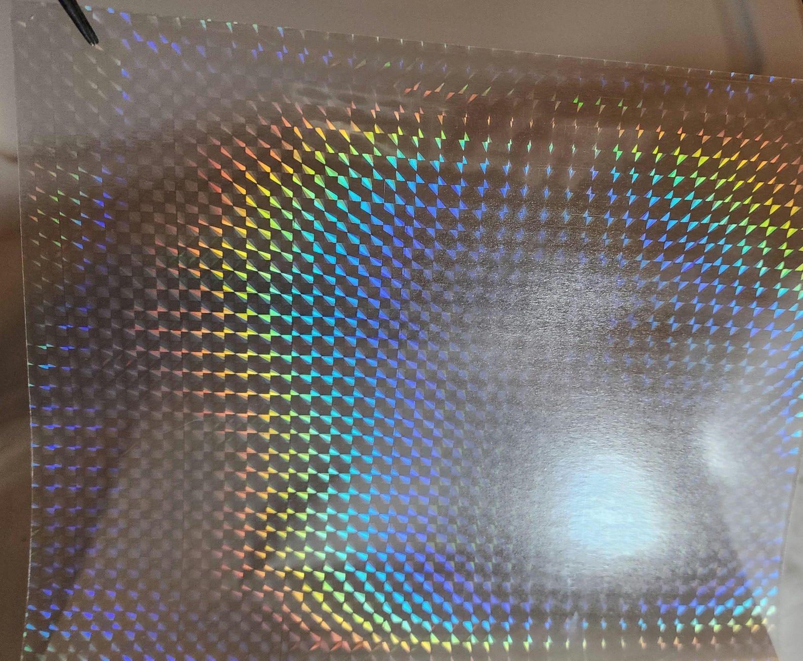 Holo Prism Sticker Film - 8"x10" - 5 Sheets Transparent Cold Lamination ...