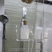 Transparent Perspex Shower Shelf With Towel Holder No Drilling Cm 38 ...