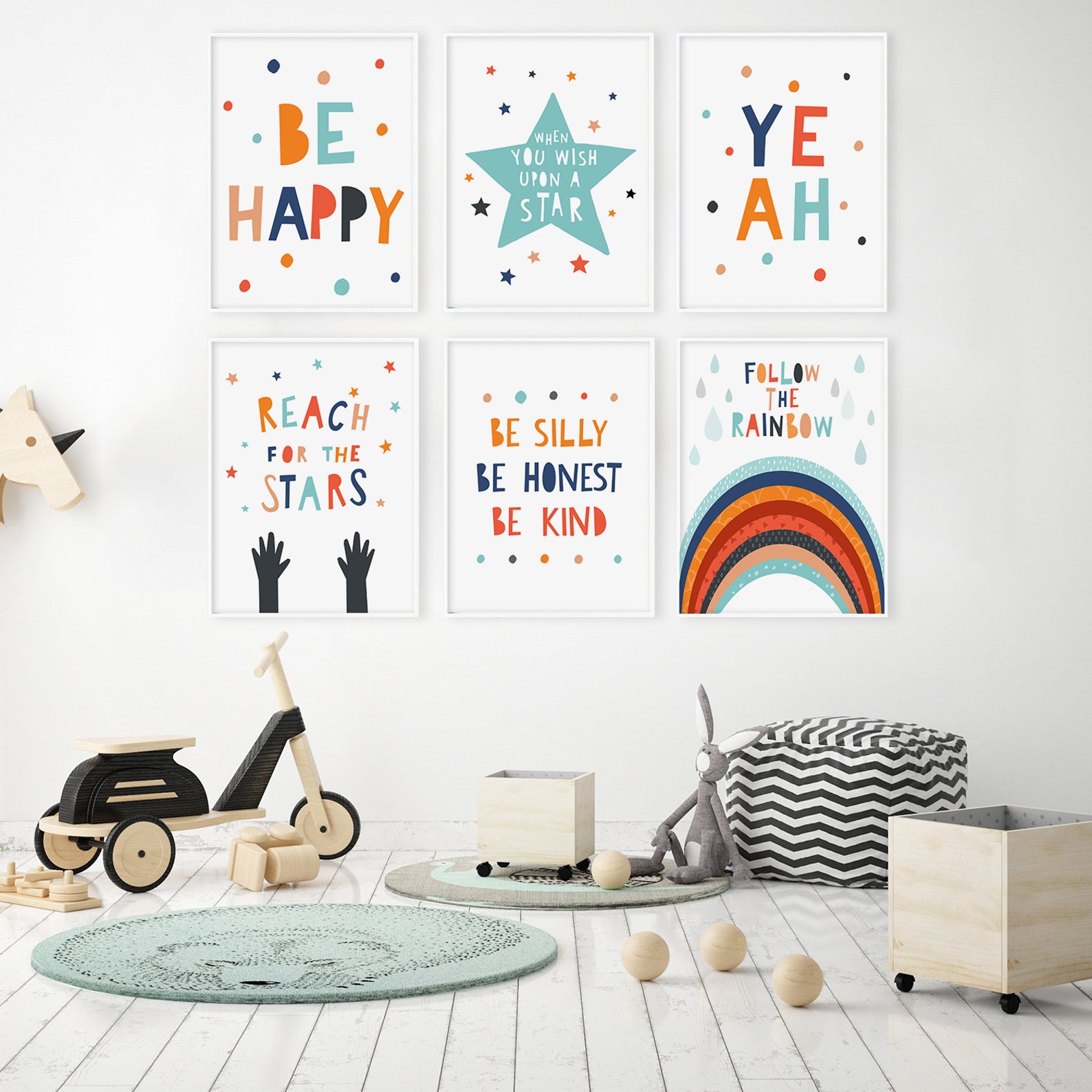 Kids Wall Art Nursery Prints Children's Wall Art | Etsy