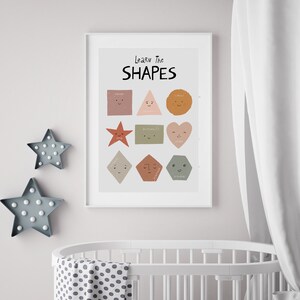 Children Wall Decor, Educational Wall Art, Nursery Poster, Kids Wall ...