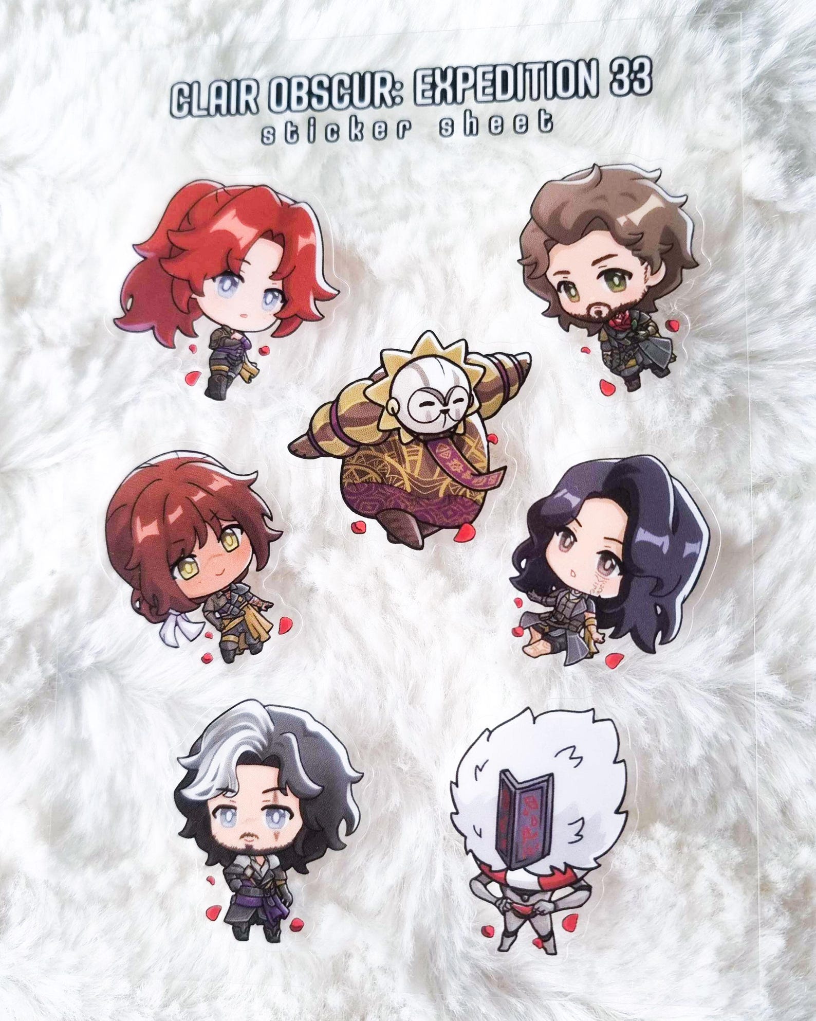 Clair Obscur: Expedition 33 Vinyl Sticker Sheet, Planner Stickers - Etsy