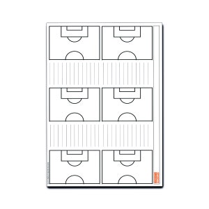 Football Tactics Notepad, Coaching Notepad, Soccer Coaching Planner - Etsy