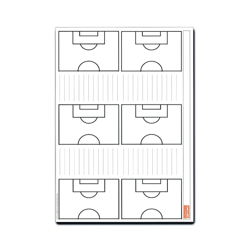 Football Tactics Notepad, Coaching Notepad, Soccer Coaching Planner - Etsy