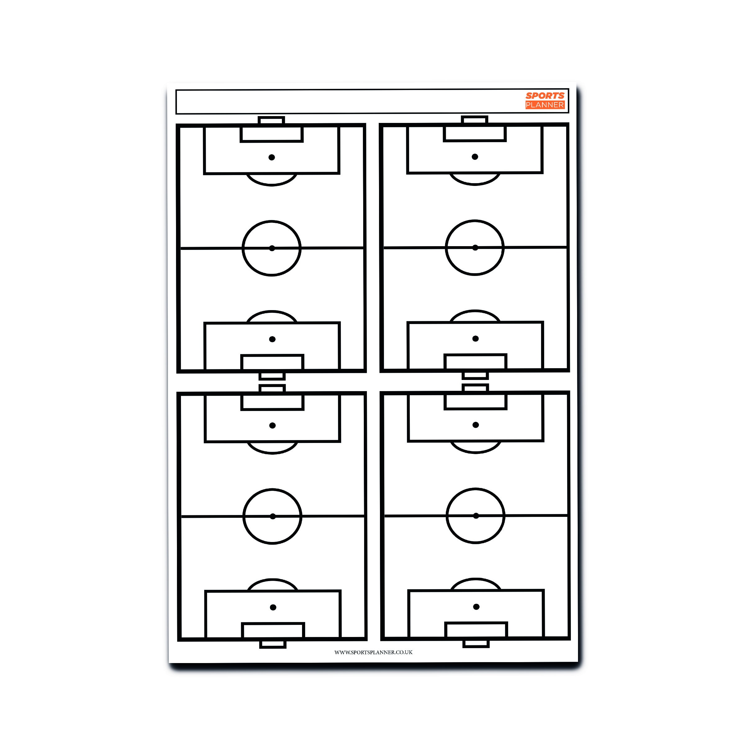 Football Tactics Notepad, Coaching Notepad, Soccer Coaching Planner - Etsy