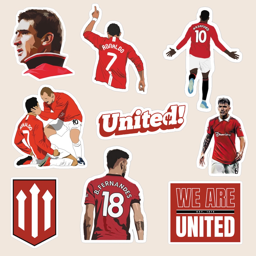 25% OFF Manchester United Football Vinyl Sticker Pack Gunners - Etsy
