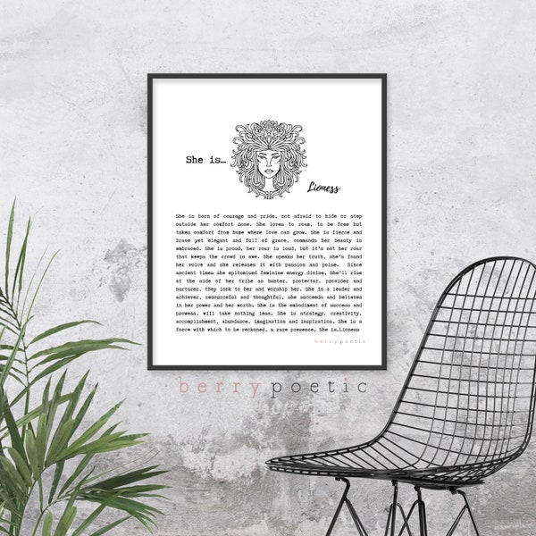Lioness - Etsy