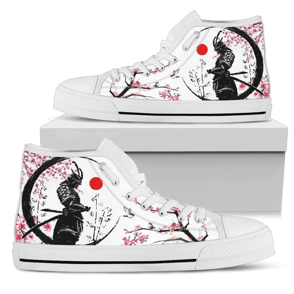 Samurai High Top Sneakers for Women Canvas Shoes for Men - Etsy