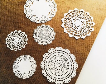 Miniature Paper Doilies - Etsy