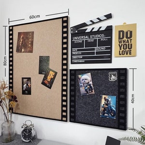 Vintage Photographic Film Decor, Movies Wall Decor, Eco Felt Wall Décor ...