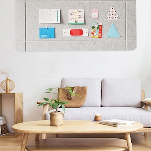 Home Felt Decor of Rounded Rectangle With Groove, Wall Art Design ...