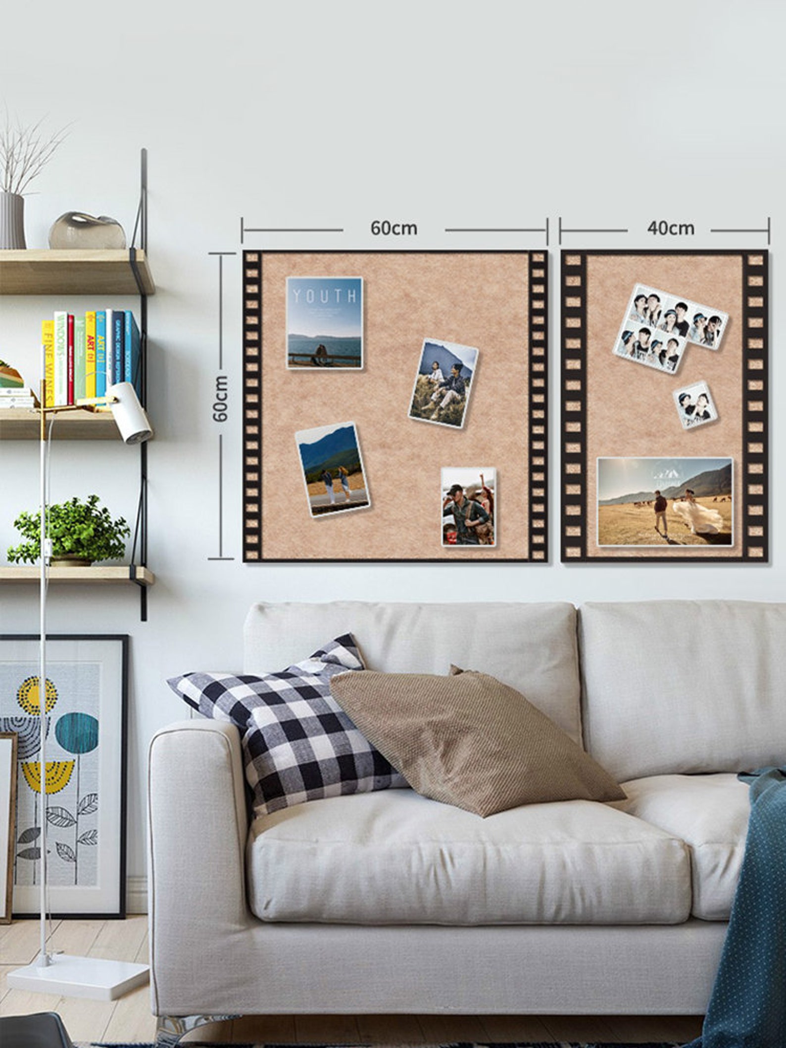 Vintage Photographic Film Decor, Movies Wall Decor, Eco Felt Wall Décor ...