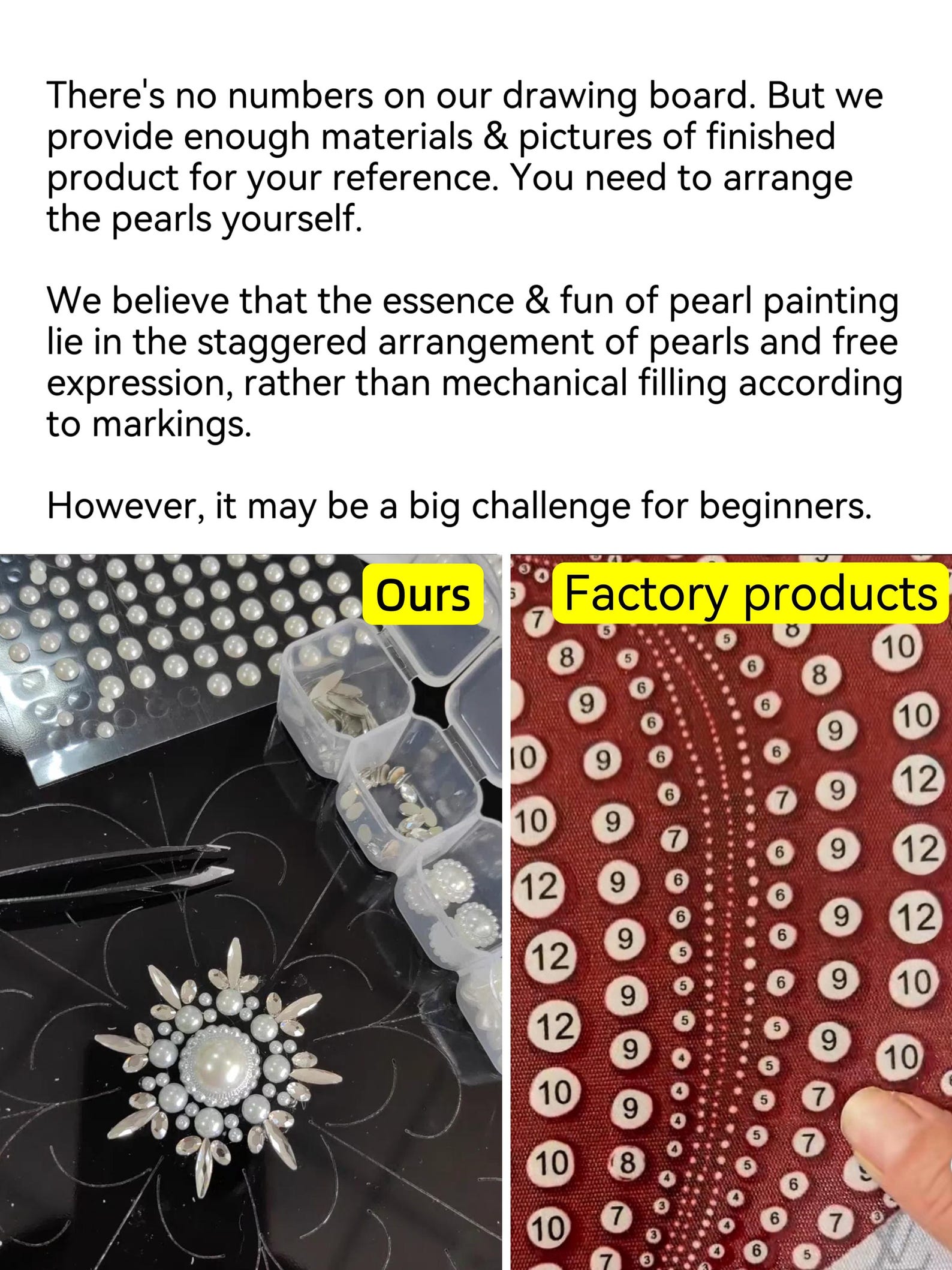 Pearl Painting Kits for Adult, DIY Pearl Art Decor Elegance , Adult ...