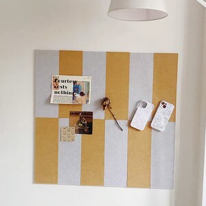 Cute Pin Board, Home Decor of Strips, Decor for Cubicles, Wall ...