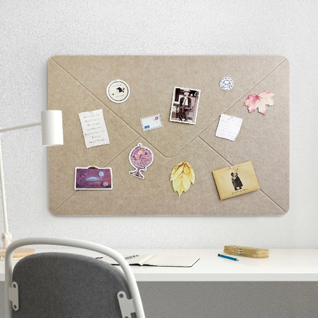 Pin Poard of Envelope, Decorative Felt Wall Tiles, Polygon Sound ...