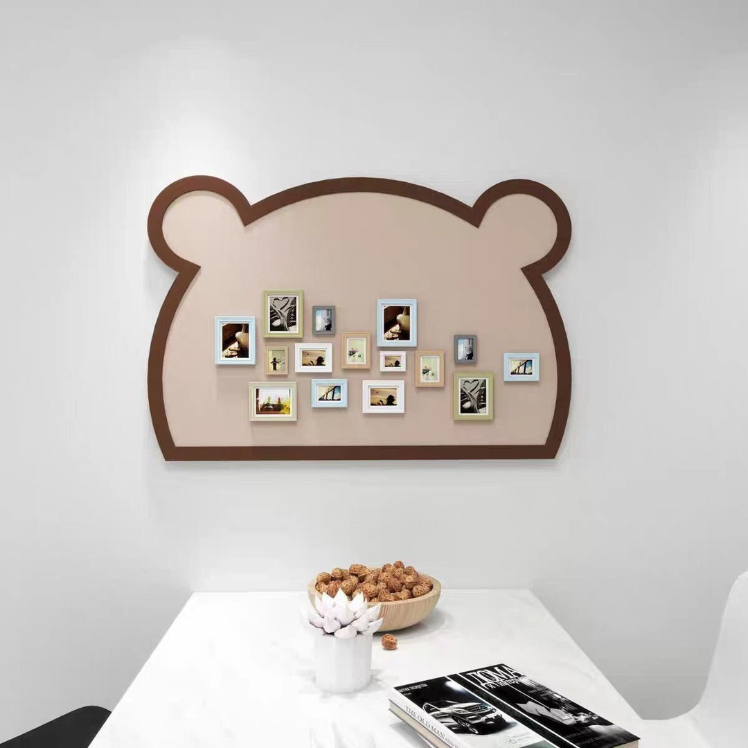 Bear Decor for Home, Wall Felt Board, Kids Room Decor of Bear, Bears ...