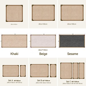 Home Wall Decor, Wall Collage Kit, Eco Felt Wall Décor, Decorating the ...