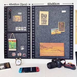 Vintage Photographic Film Decor, Movies Wall Decor, Eco Felt Wall Décor ...