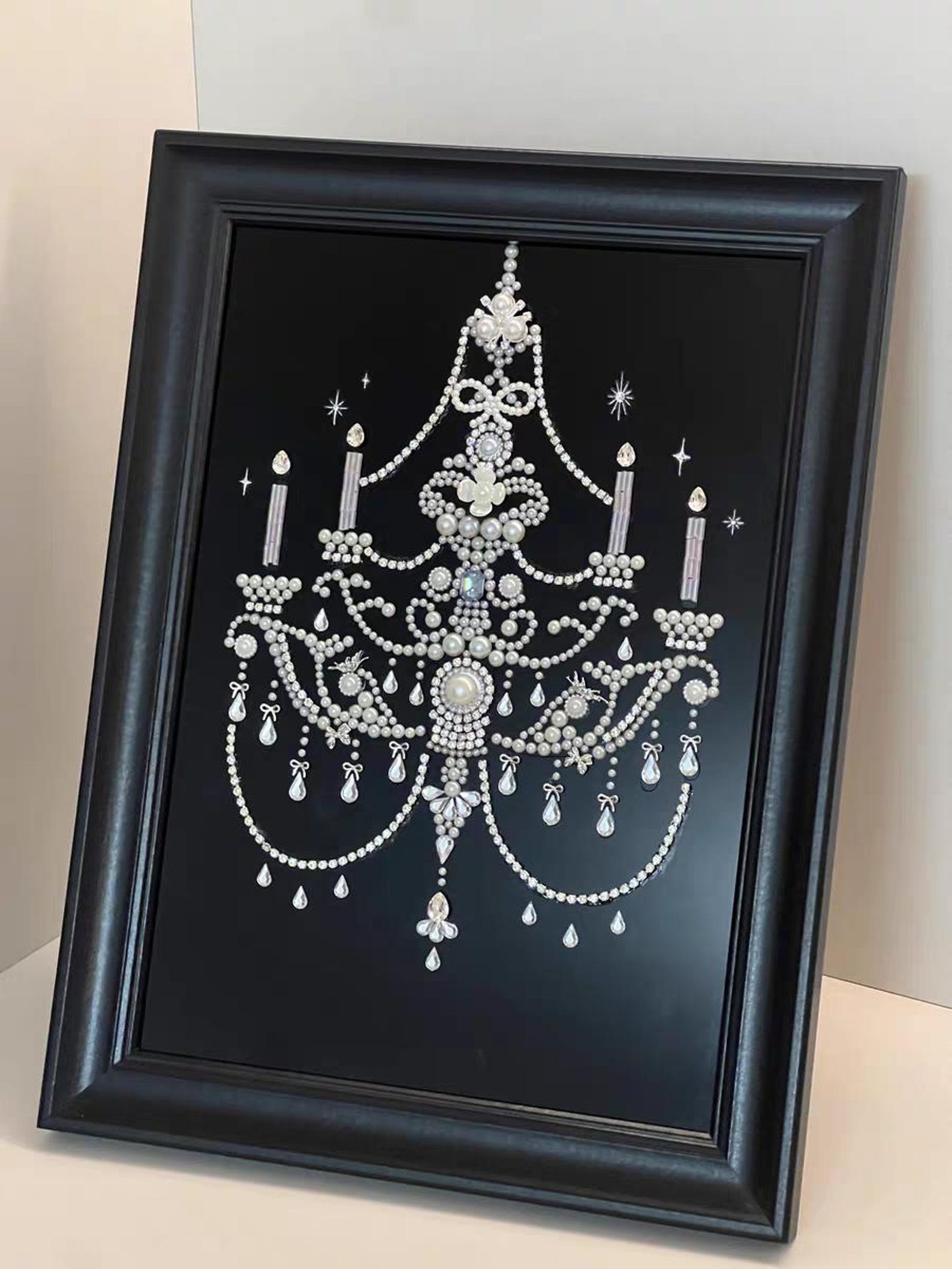 DIY Pearl Art, Wall Decor Elegance, Pearl Painting Kits, Housewarming ...
