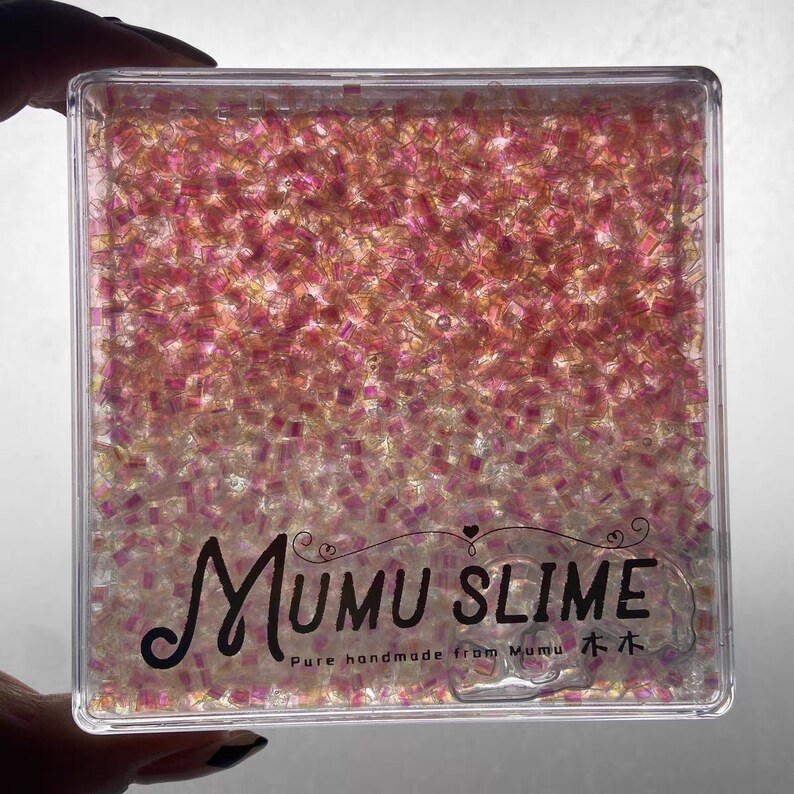 Slime of Rose/ Violet ASMR Slime With Charm Gorgeous Slime - Etsy
