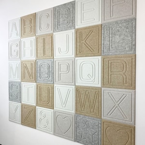 Decorative Polygon Sound Diffuser Panel of Letters,pin Poard of ...
