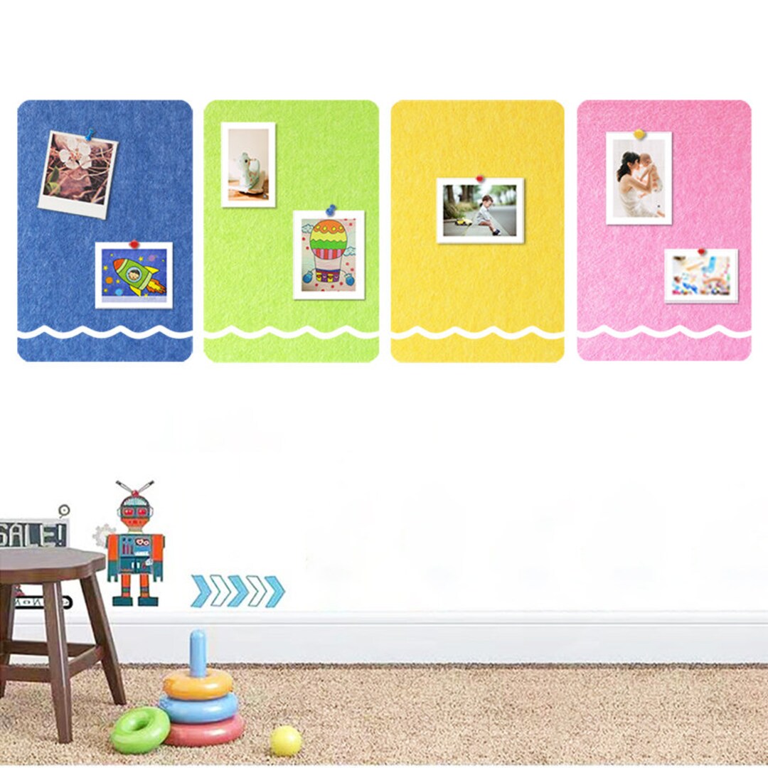 Home Felt Decor of Rounded Rectangle Tile, Wall Art Design, Polygon ...