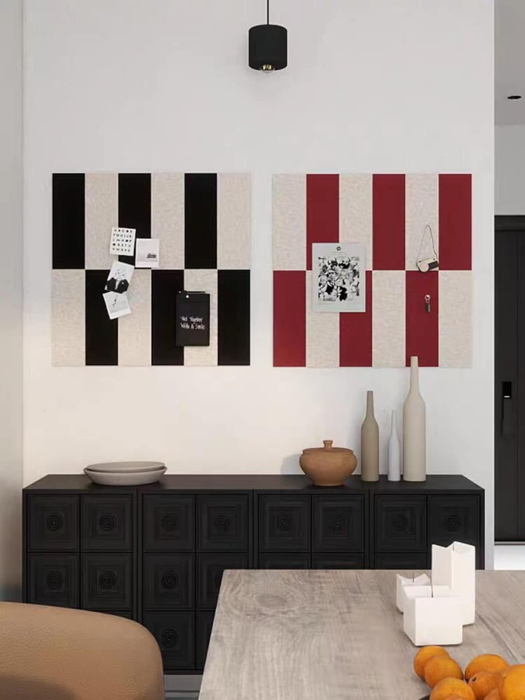 Cute Pin Board, Home Decor of Strips, Decor for Cubicles, Wall ...