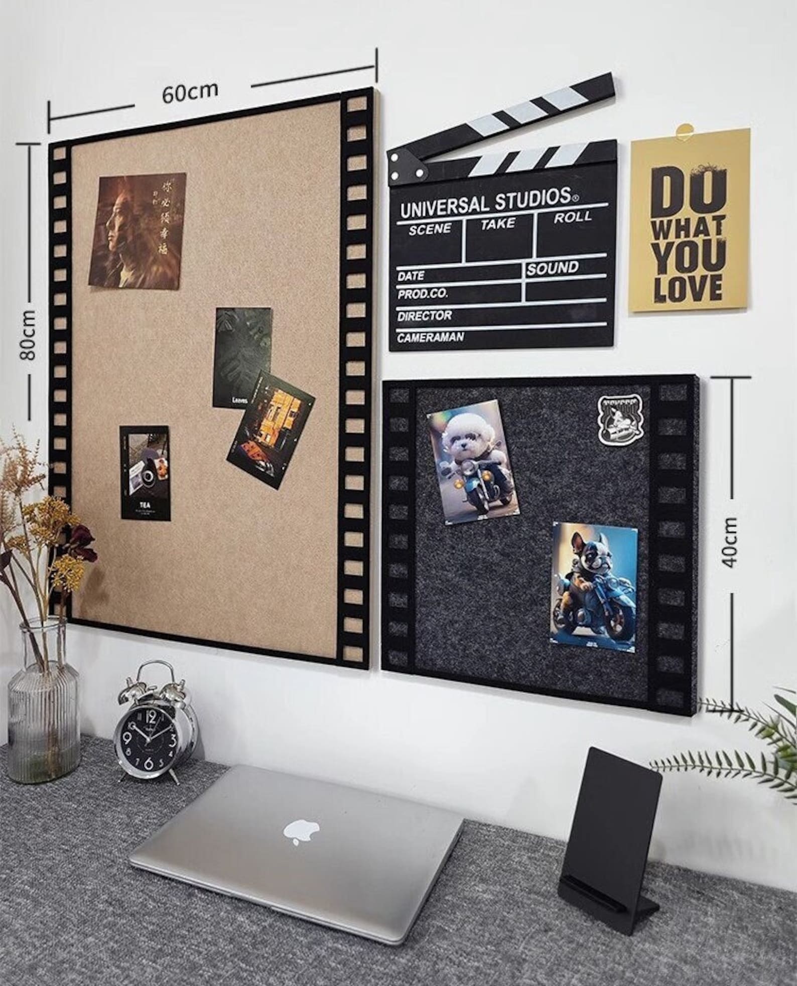 Vintage Photographic Film Decor, Movies Wall Decor, Eco Felt Wall Décor ...