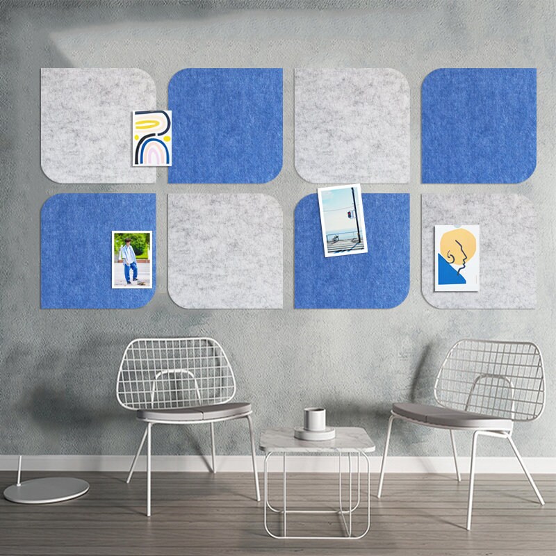 Home Decor of Rounded Square Tile, Wall Art Design, Polygon Sound ...