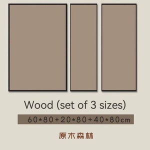 Wall Decor Set of 3 Home Felt Decor Wall Art Design Polygon - Etsy