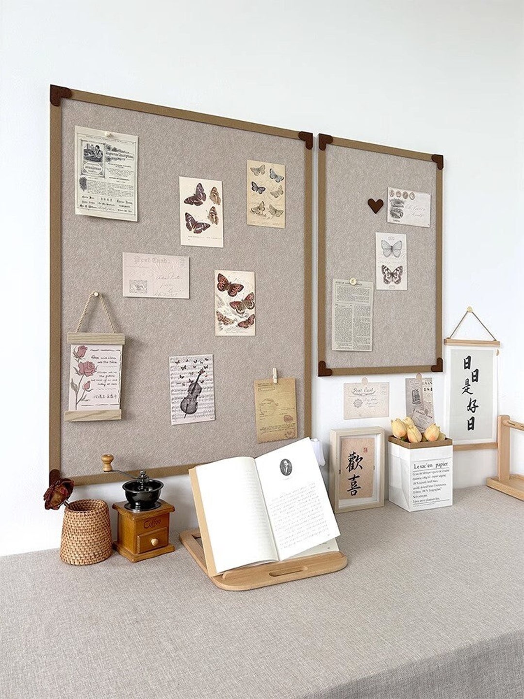 Home Wall Decor Wall Collage Kit Eco Felt Wall Décor - Etsy