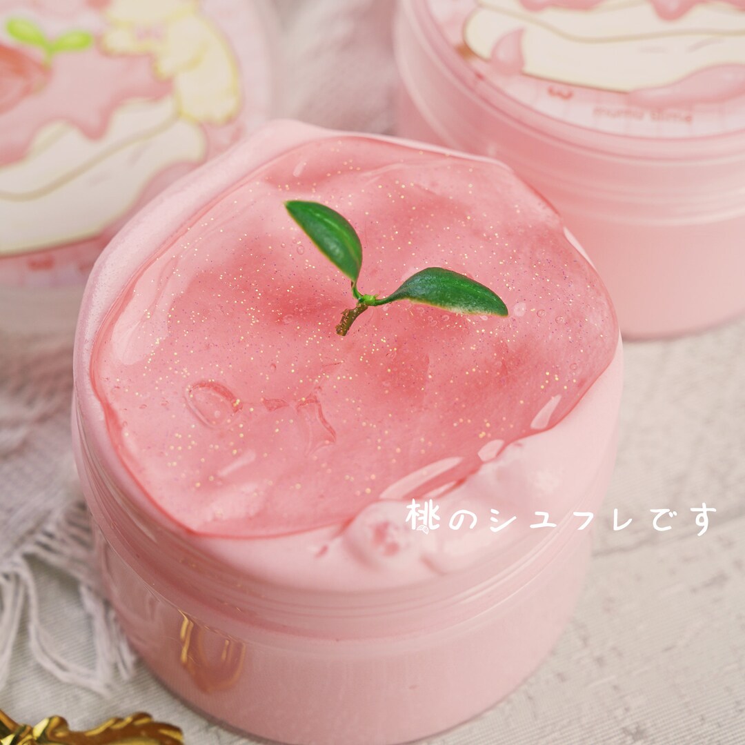 Scented Slime of Peach/ Lime, Cheap Slime, Stretchy Slime, Popular ...