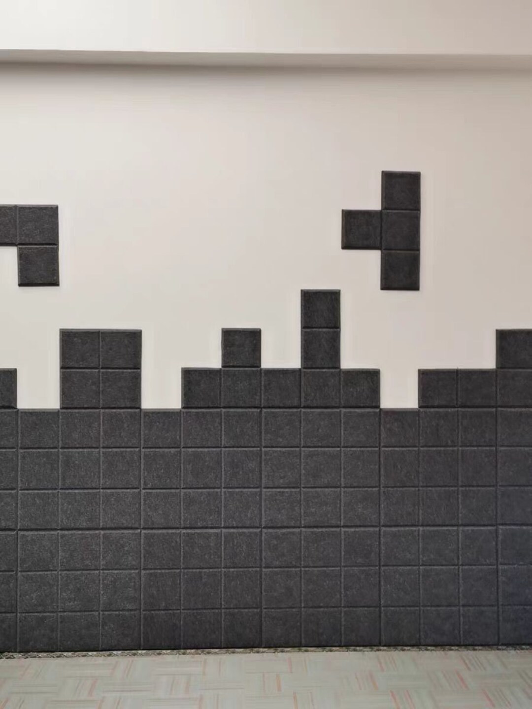 Tetris Decor, Felt Home Décor, Plaid Wall Art , Tetris Lover Gift ...