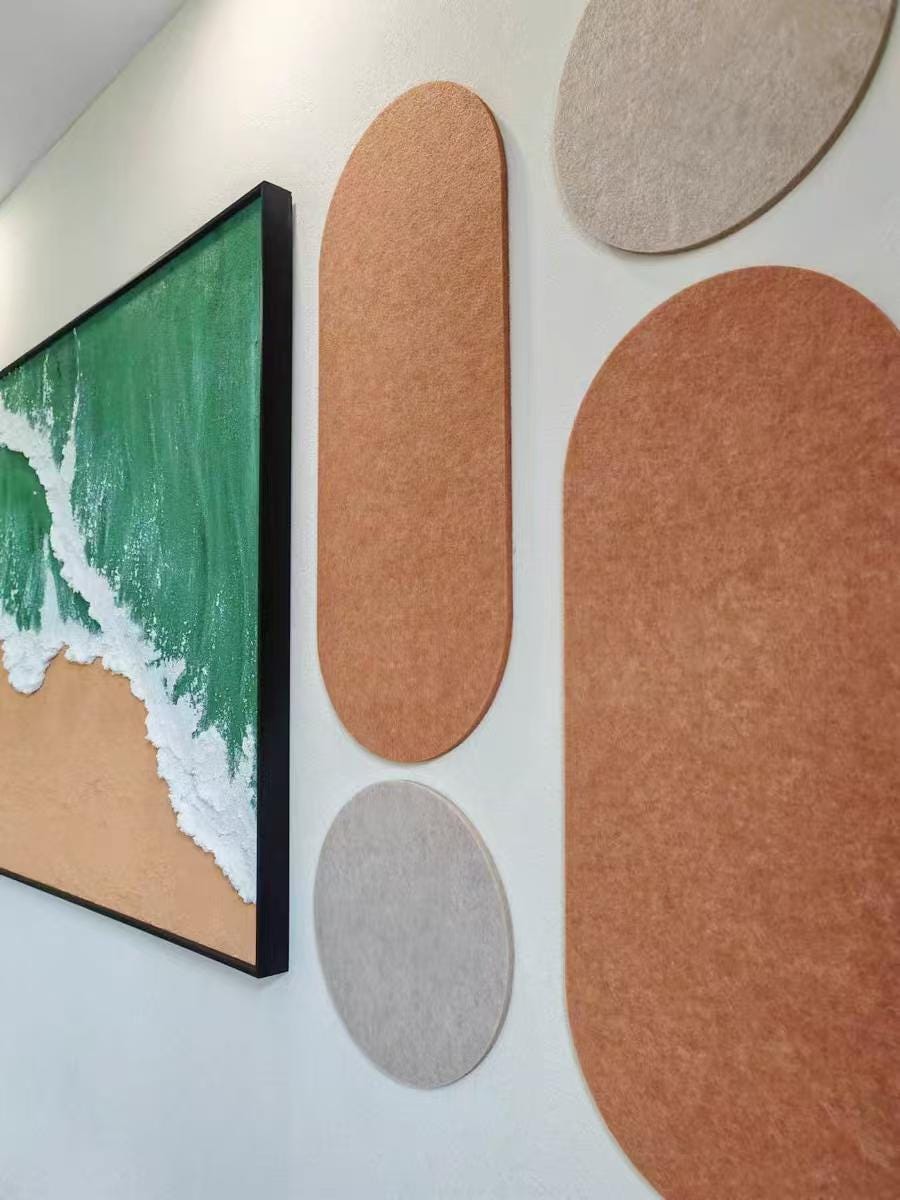 Home Felt Decor Set, Felt Wall Decor, Bulletin Board Set, Polygon Sound ...