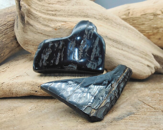 Whitby Jet - Polished Whitby Jet - Rough Whitby Jet - Jet Stone - Jet ...