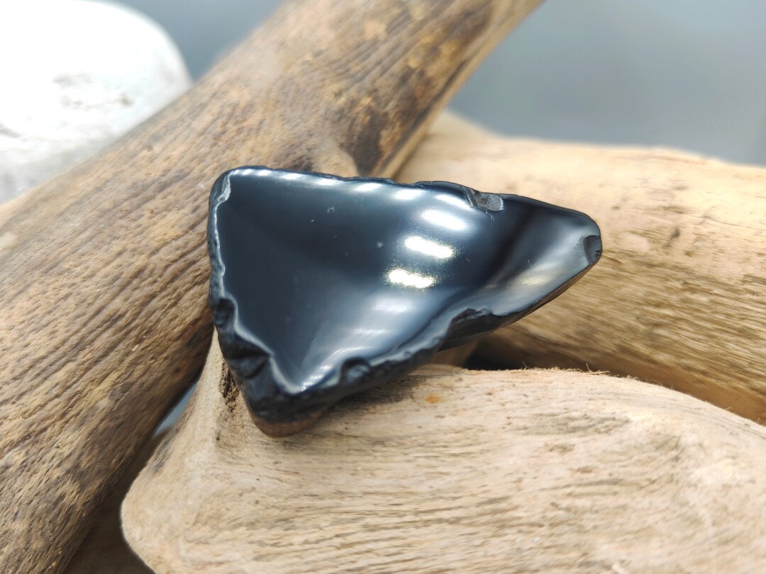 Whitby Jet RARE Raw Whitby Jet Semi Polished Whitby Jet Jet Gemstone ...