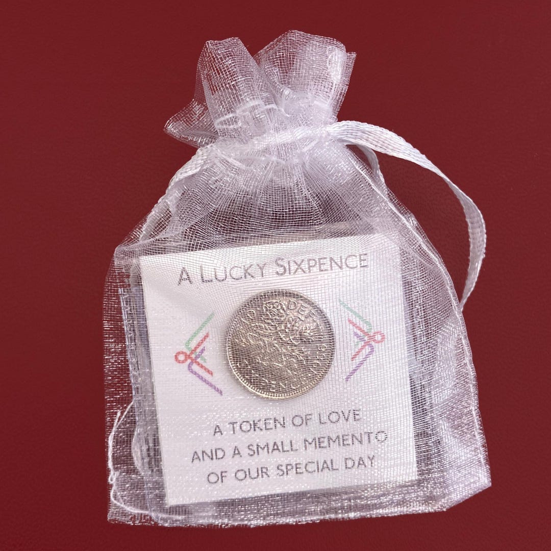 Maid of Honour / Man of Honour / Matron of Honour: A Lucky Sixpence ...