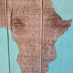 Personalised Rustic African Wood Sign. Map of Africa Hand Painted on ...