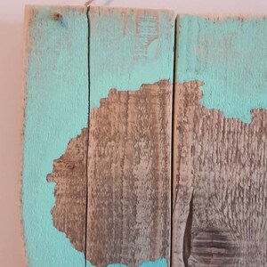 Personalised Rustic African Wood Sign. Map of Africa Hand Painted on ...