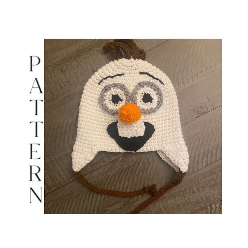 Olaf Hat - Etsy
